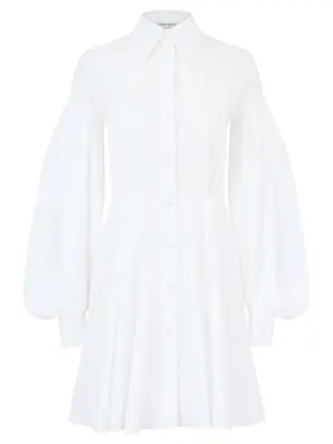 Nina Ricci Puff Sleeves Minidress - White