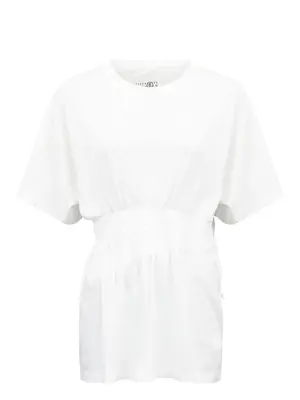 MAISON MARGIELA Tape-embellished T-shirt - White
