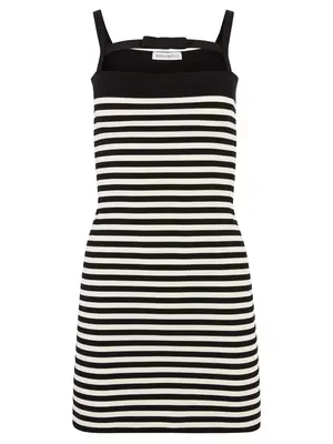 NINA RICCI Nina Ricci Stripe-Pattern Mini Dress