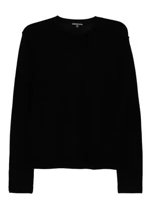 JAMES PERSE Fine-knit Cashmere Top - Black