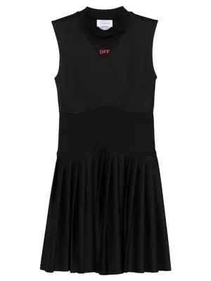 Off-White Mini Golf Dress - Black