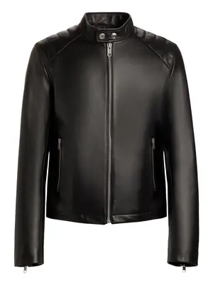 Bally Leather Jacket - Black
