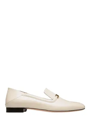 Bally Deco Ballet Flats - White