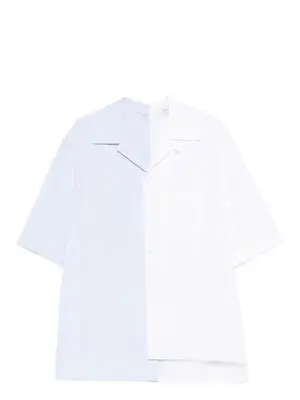 LANVIN Two-tone Shirt - White