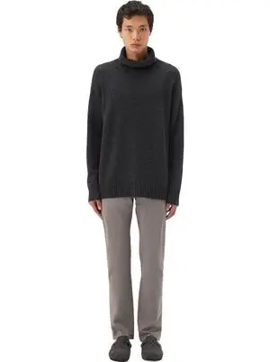GOBI MONGOLIAN CASHMERE Cashmere Turtleneck - Charcoal