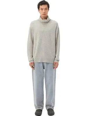GOBI MONGOLIAN CASHMERE Cashmere Turtleneck - Dawn Blue