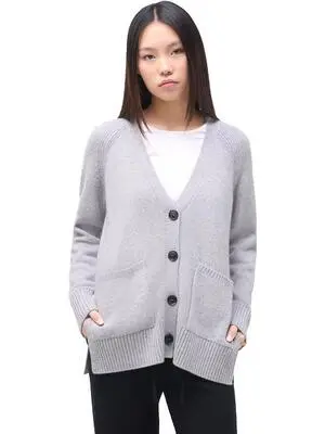 GOBI MONGOLIAN CASHMERE Relaxed-fit Cashmere Cardigan - High Rise