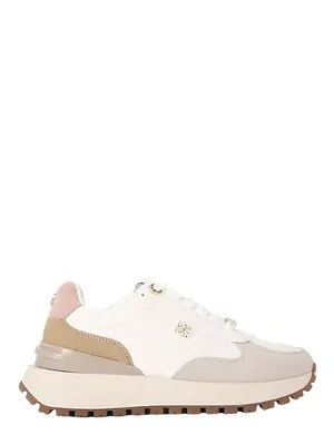 Kurt Geiger Louisa Faux-leather Low-top Trainers - White/comb