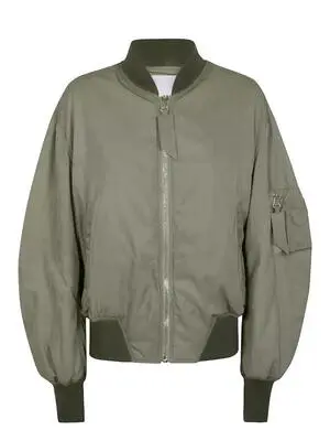 Attico Anja Bomber Jacket - Green