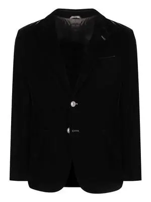Giorgio Armani Single-breasted Blazer - Black
