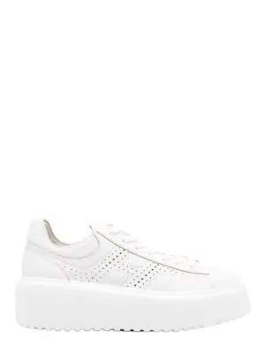 Hogan H-stripes Sneakers - White