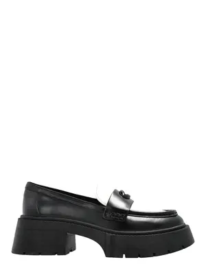 COACH Leah Platform Loafers - Black