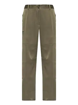 Helmut Lang Satin Straight-leg Trousers - Green