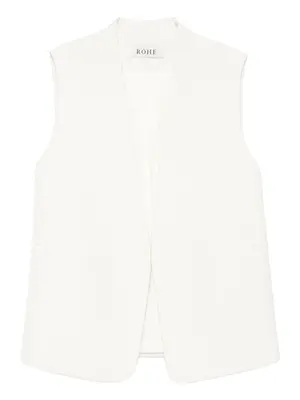 RÓHE Róhe Open-Front Vest
