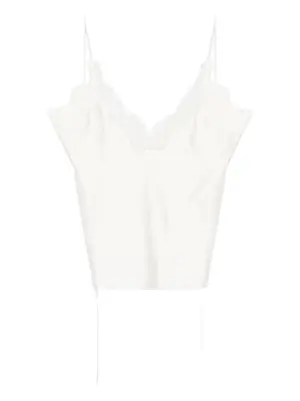RÓHE Róhe Silk Lace Camisole Neutrals