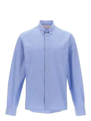 Valentino Garavani Cotton Shirt - Blue