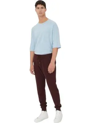 GOBI MONGOLIAN CASHMERE Cashmere Jogger - Decadent Chocolate
