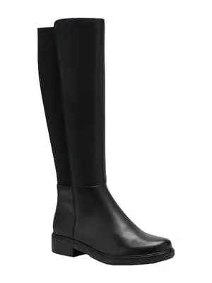 ABEO Compass Stretch Tall Boots - Black - Metatarsal