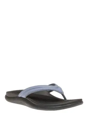ABEO Laguna Thin Strap Flip Flops - Grisaille - Metatarsal