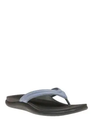 ABEO Laguna Thin Strap Flip Flops - Grisaille - Regular