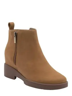 ABEO Horizon Zip Leather Boots - Tan Nubuck - Regular