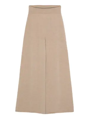 VANISÈ Wide-leg Trousers - Neutrals