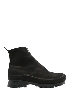 Guidi Suede Ankle Boots - Black
