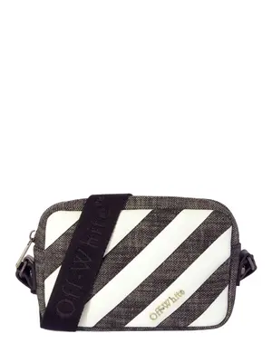 Off-White Quilting Shoulder Bag - Black