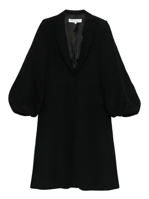 JW Anderson Balloon-sleeve Coat - Black
