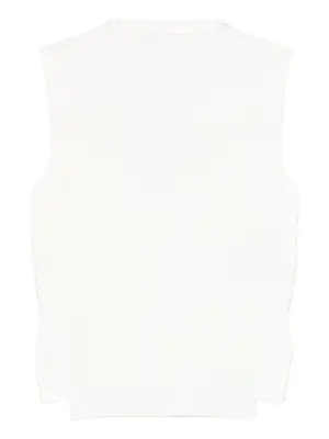 VICTORIA BECKHAM Victoria Beckham Ribbed Tank Top