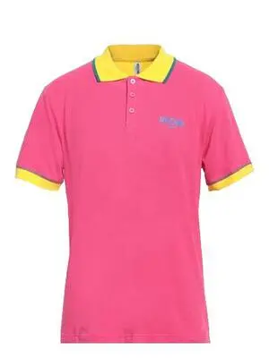 Moschino Polo Shirt Fuchsia Size Cotton - Pink