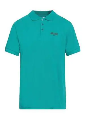 Moschino Polo Shirt Emerald Size Cotton - Green