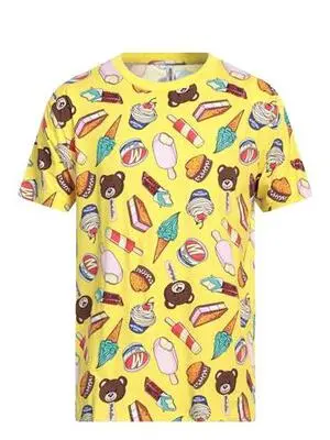 Moschino T-shirt Size Cotton, Elastane - Yellow