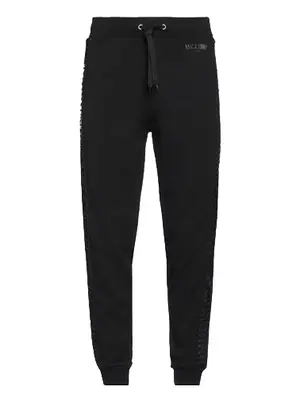 Moschino Man Pants Fuchsia Size S Cotton, Elastane Black