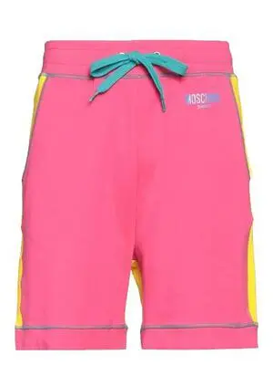 Moschino Athletic French Terry Shorts - Fuchsia