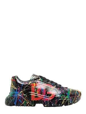 Dolce & Gabbana Daymaster Paint Splatter Sneakers Black/multicolor