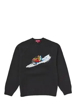 Supreme Snowmobile Sweater - Black