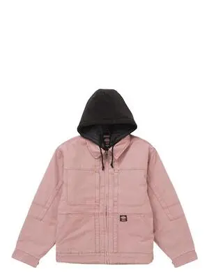 Supreme Dickies Hooded Work Jacket - Pink