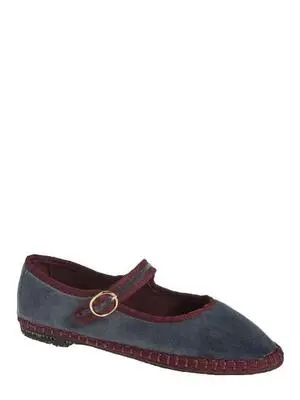 FLABELUS Georgina Mary Jane Flat - Gray