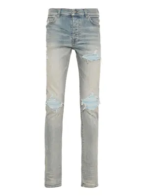 Amiri Studded Jeans Blue