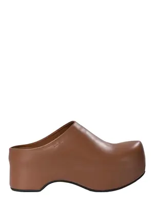 Marni Chunky Clog Sabot - Brown