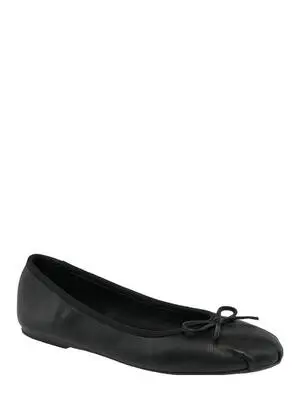 GRACE FOOTWEAR Reims Ballerina - Black