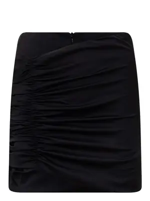 NINEMINUTES Draped Mini Skirt