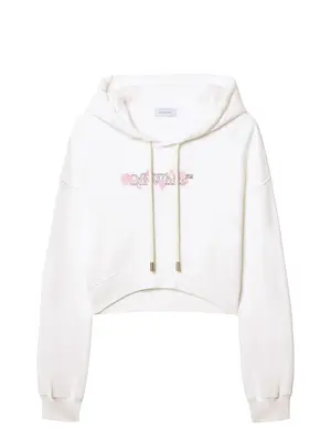 Off-White Bookish Roses Hoodie - White