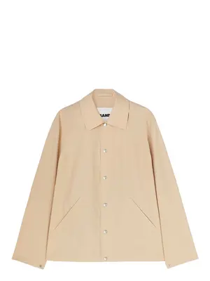 JIL SANDER Logo-print Jacket - Neutrals