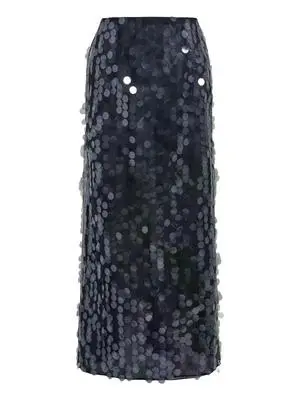 16Arlington Dia Midi Skirt - Black