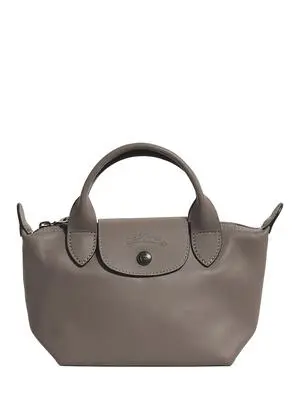Longchamp Leather Le Pliage Xtra Handbag Blue