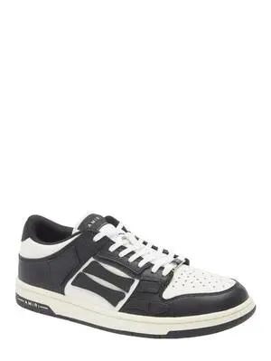 Amiri Skel Low Top Sneaker - Black White