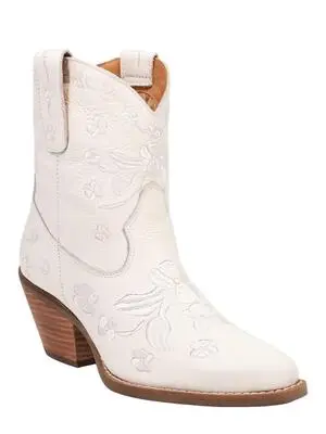 DINGO Sweetheart Western Boot - White