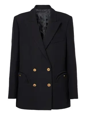 BLAZÉ MILANO Missy Everynight Cotton Blazer - Black